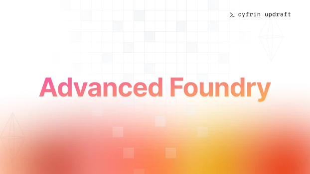 Cyfrin Updraft Solidity Smart Contract Developer Certification